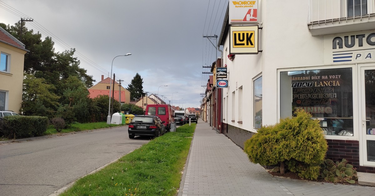 Oprava chodníků 2022 - ul. Západní | Prostějov